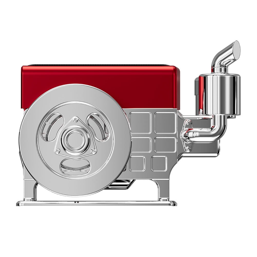 Solar Powered Car Aromatherapy Diffuser - Vintage Engine Design Air ...