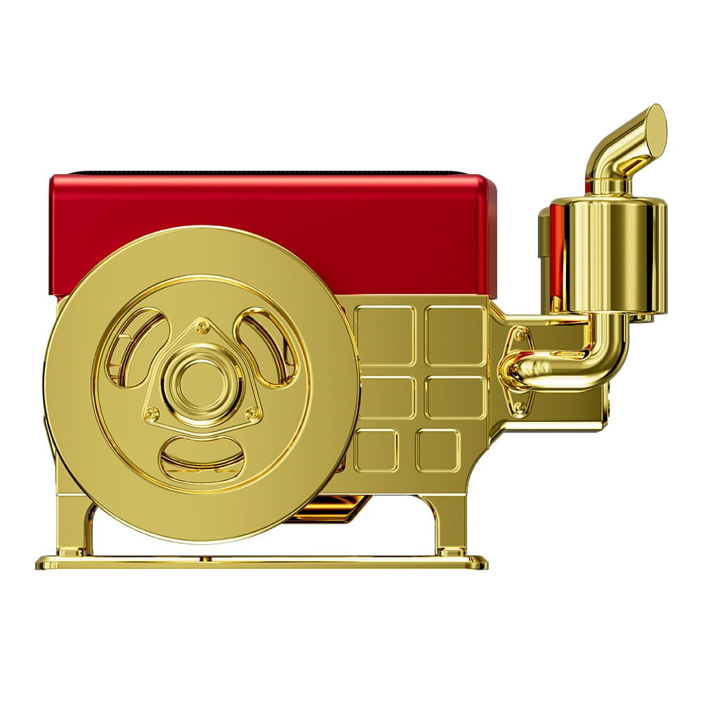 Solar Powered Car Aromatherapy Diffuser - Vintage Engine Design for ...