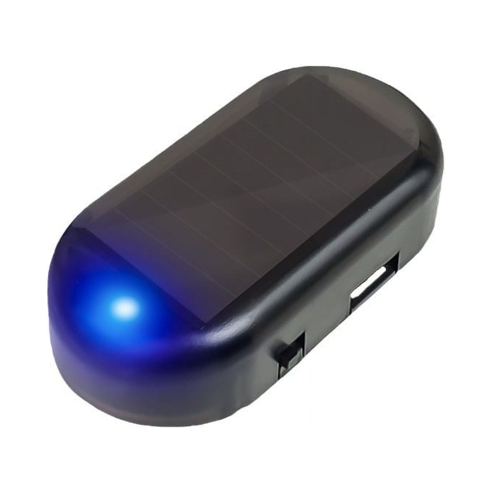 Solar-Powered Car Dummy Alarm Light - Red/Blue LED Blinking Security ...