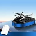 Solar-Powered Car Freshener Helicopter Perfume Diffuser for Stylish Air ...