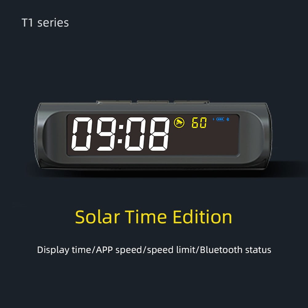 Solar Powered Car HUD Head Up Display for Speedometer and Status ...