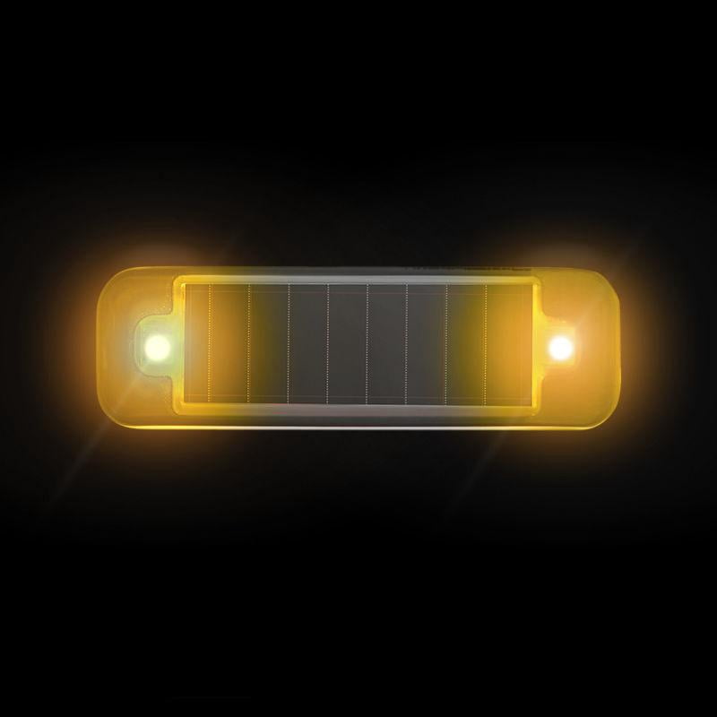 Solar Powered Car Warning Light, Wireless Simulated Dummy Alarm for ...