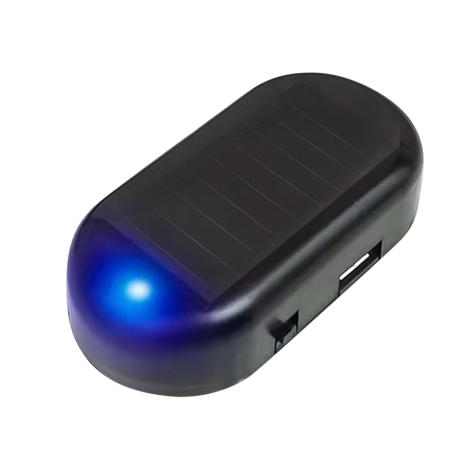 Solar Powered Car Warning Lights Anti-Theft LED Flashing Security Light ...