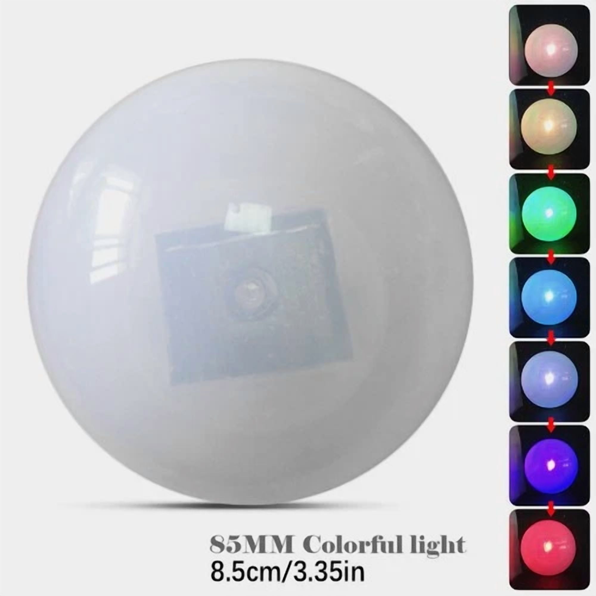 Solar Powered Colorful Led Light Floating Fountain Pond Garden Pool ...