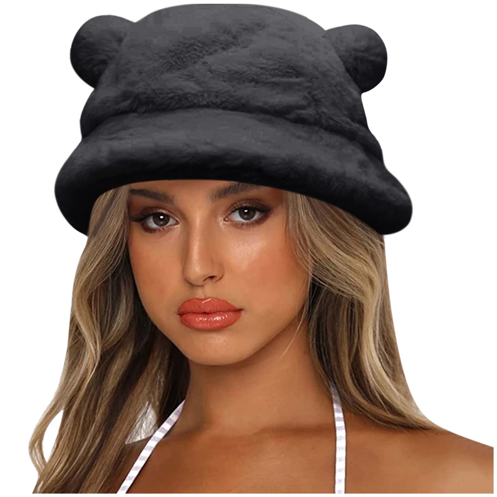 Solar Powered Cooling Bucket Hat - Fan Hat Hot Weather Golf Outdoor ...