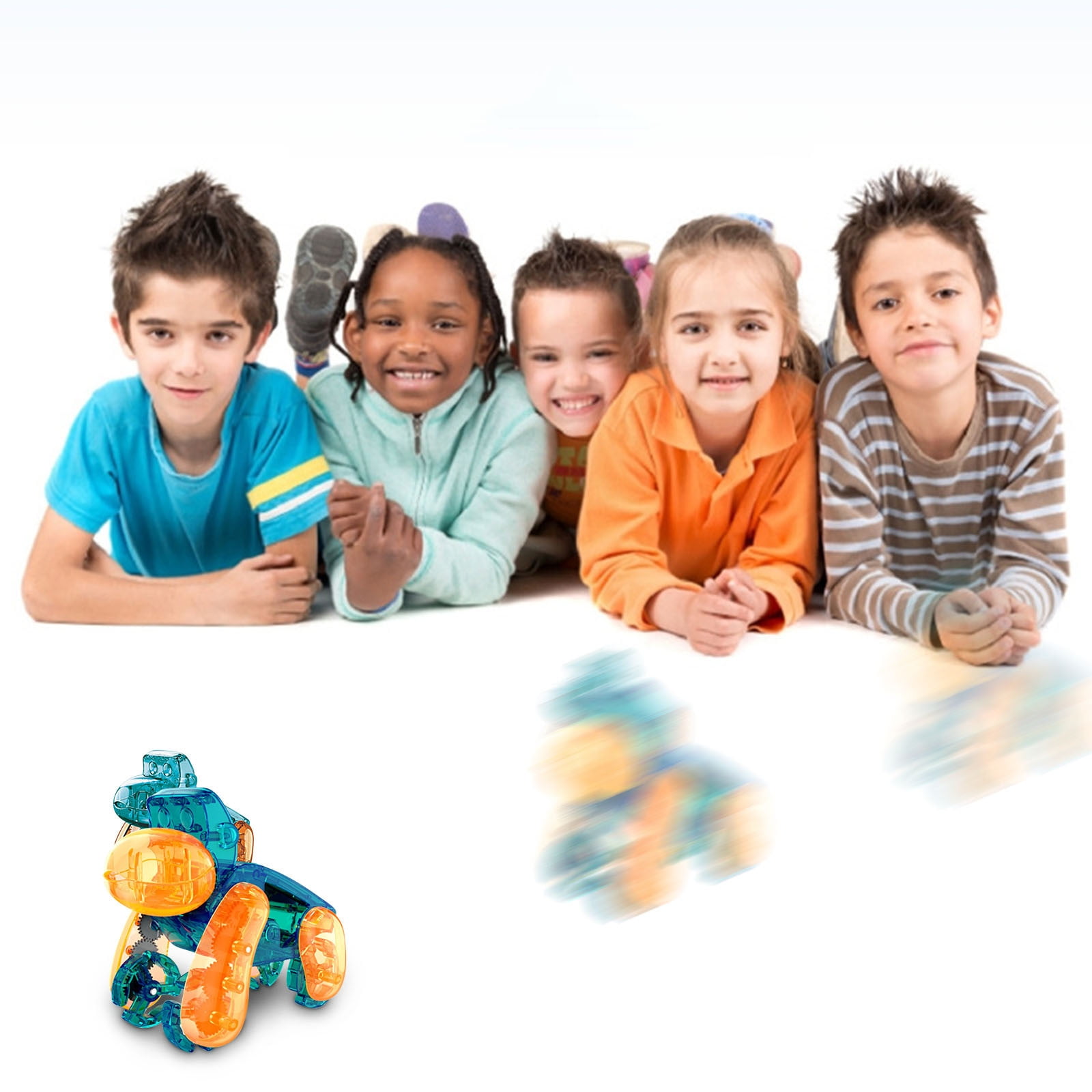 Solar Powered DIY Chimp Robot Kit for Kids 6+ STEM Educational Toy ...