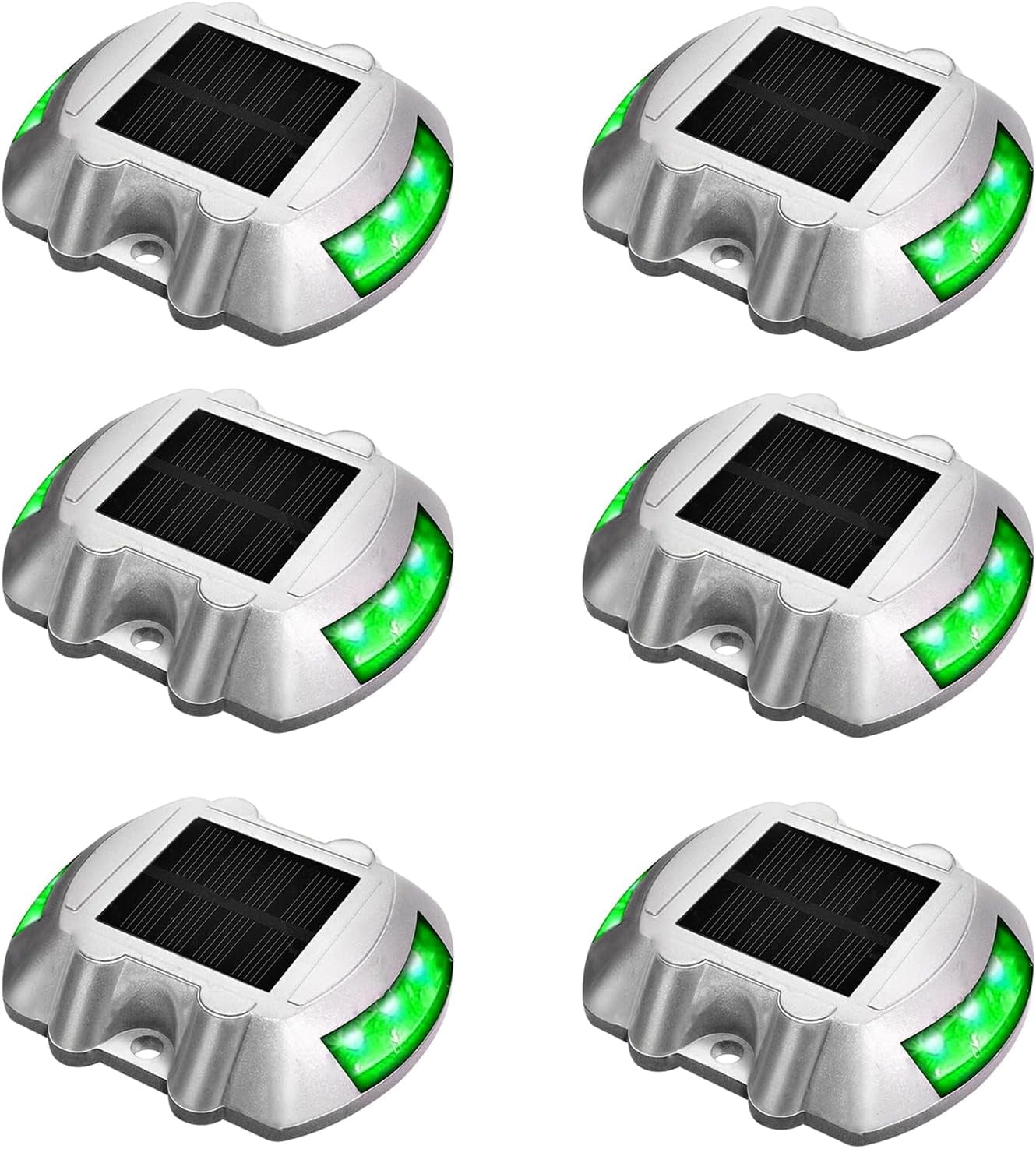 Solar Powered Deck Lights LED Driveway Markers with IP68 Waterproof ...