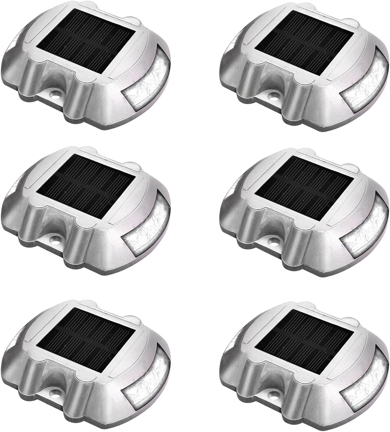 Solar Powered Deck Lights LED Driveway Markers with IP68 Waterproof ...