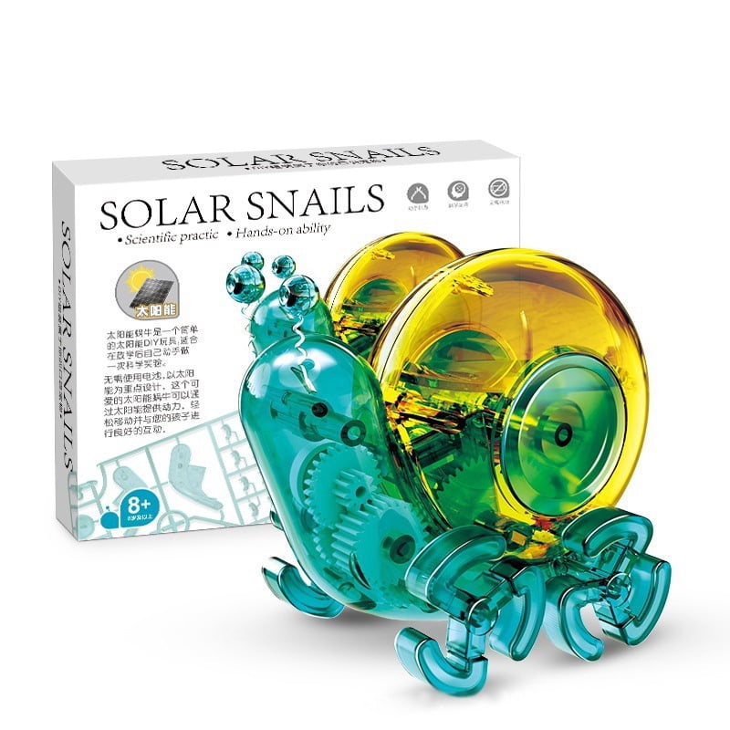 Solar Powered Electric Machine Dog Children's Assembled Toy Puzzle ...