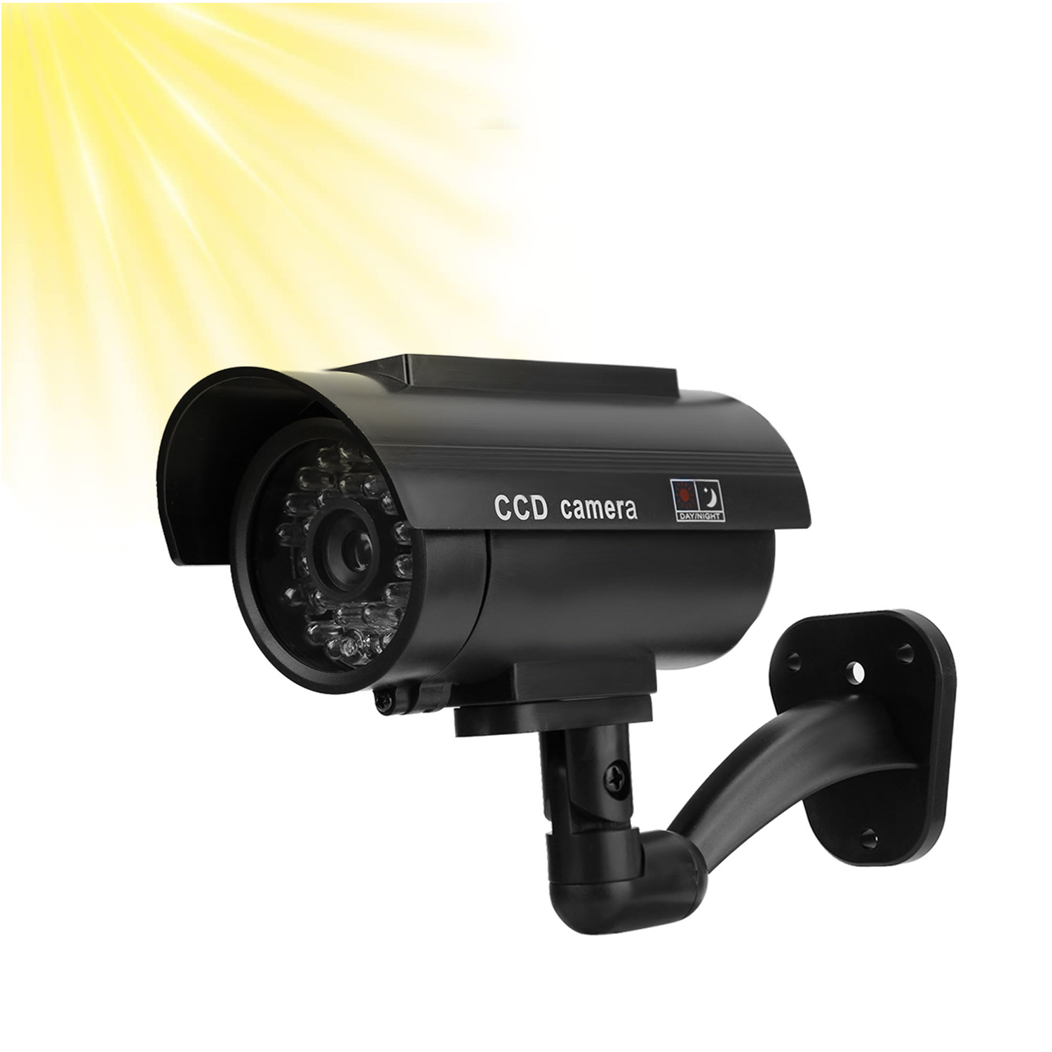 Solar Powered Fake Security Camera, Bullet Dummy Security Camera ...