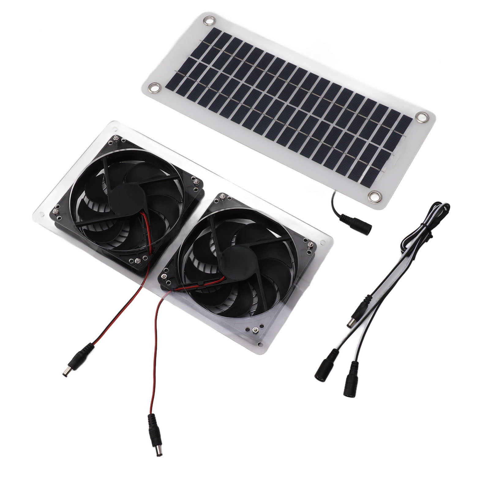 Solar Powered Fan 50W Light Portable Multi Purpose Strong ABS Solar ...