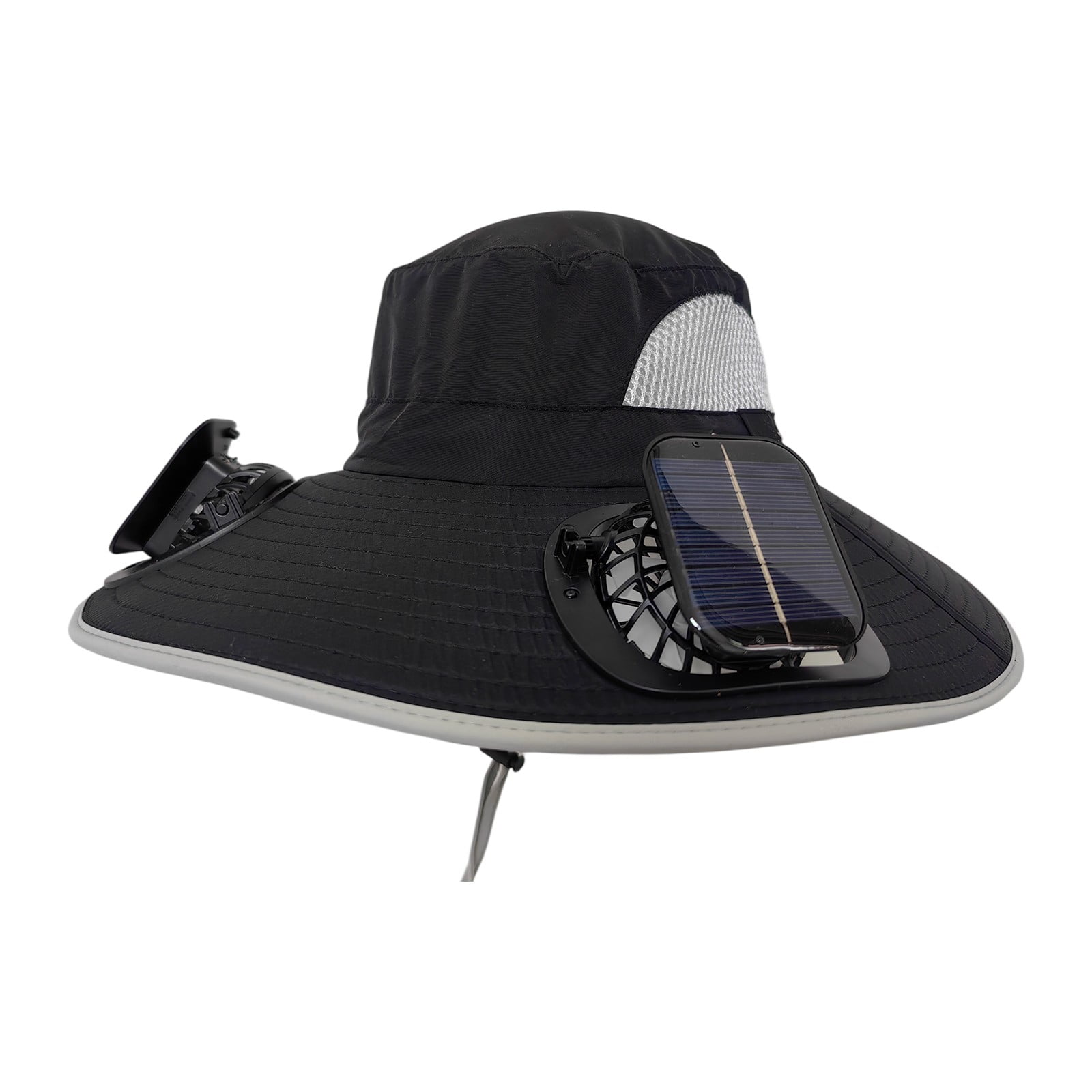 Solar Powered Fan Hat,Solar Fan Hat for Men Women,Wide Brim Sun Hats ...