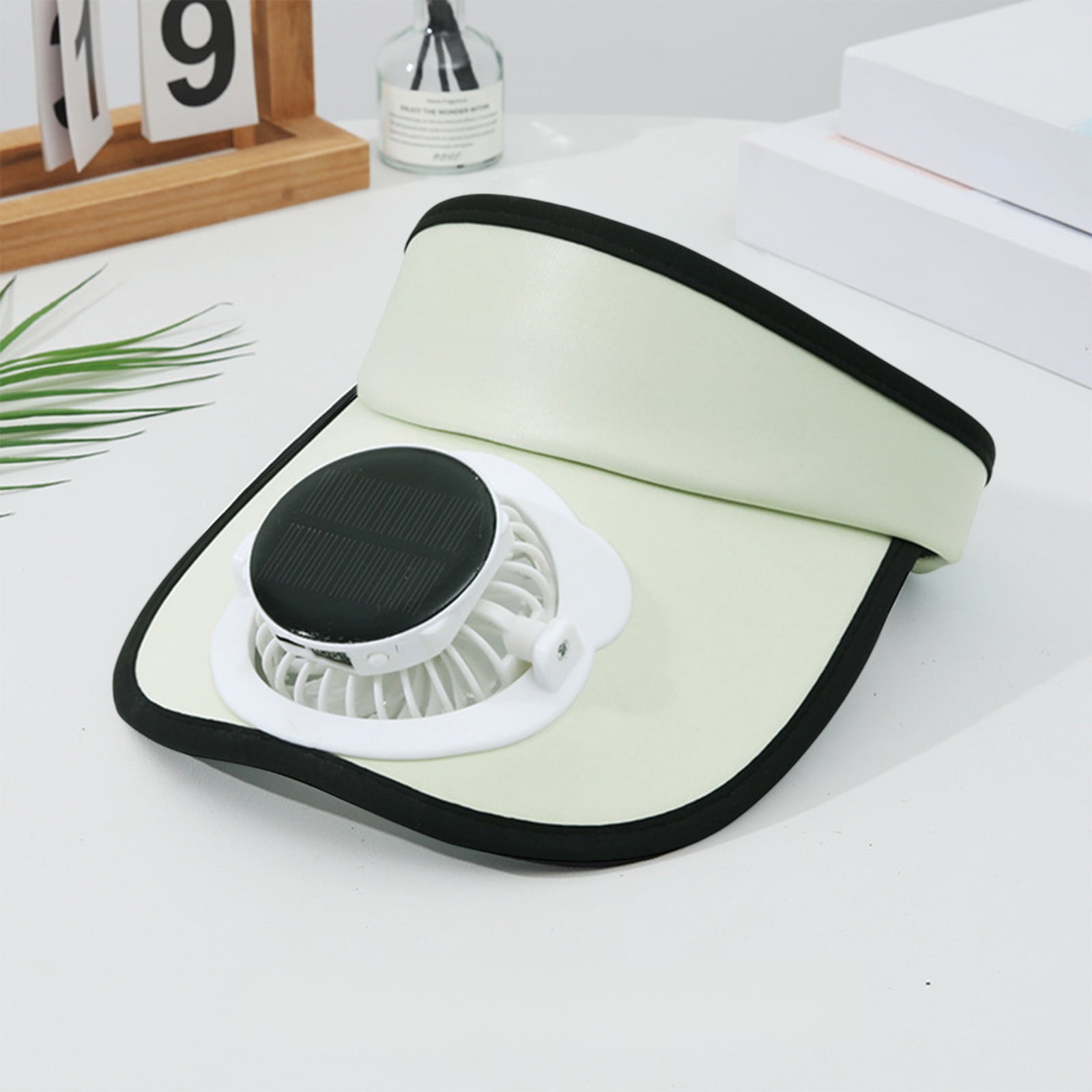 Solar Powered Fan Hat with USB-C Rechargeable Battery | Outdoor Sun ...