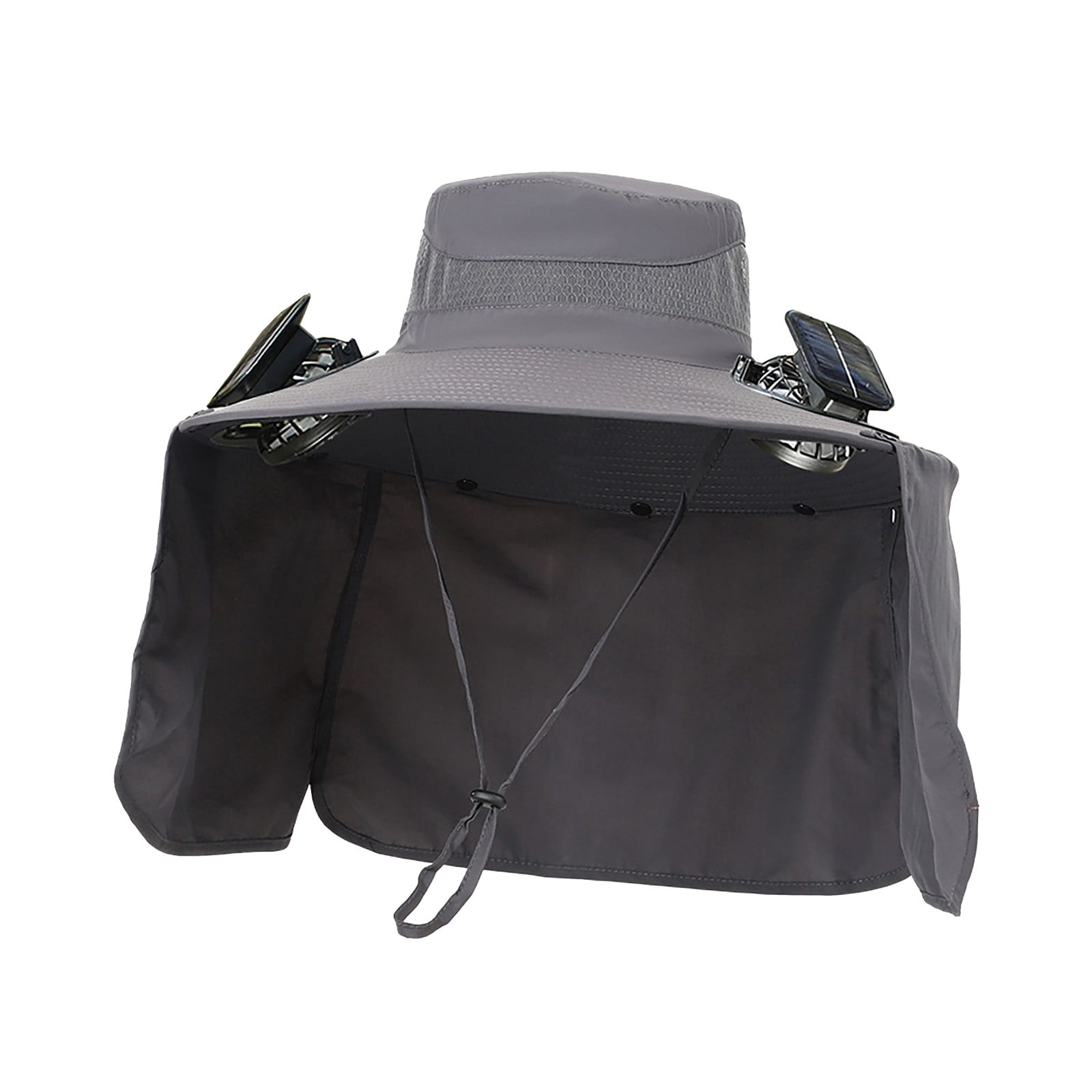 Solar Powered Fan Hat for Outdoor Fishing UPF 50+ Sun Lightweight ...