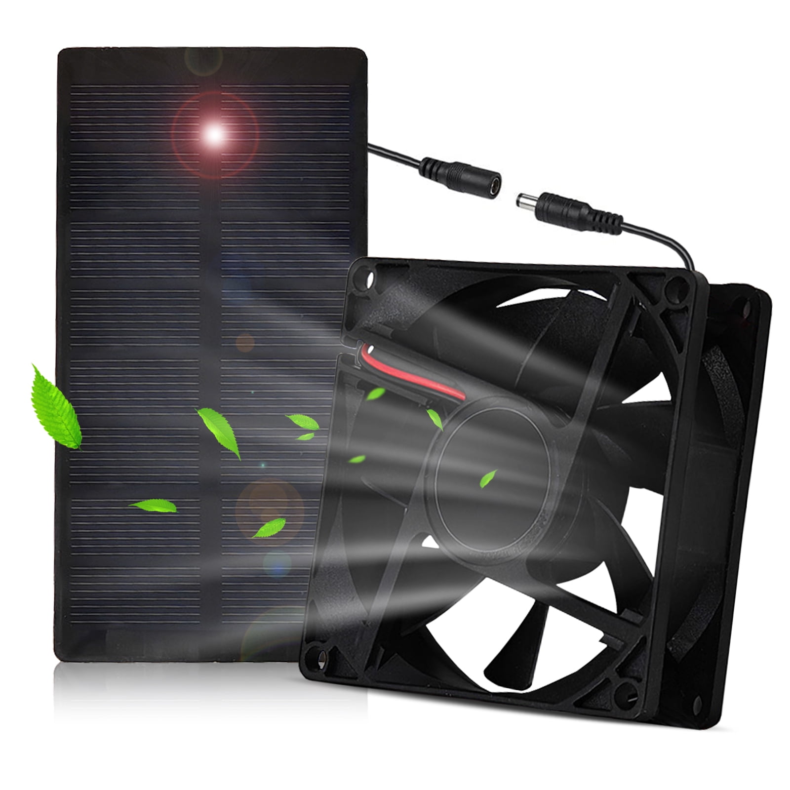 Solar Powered Fan for Outdoor Campin Small Solar Fan with Solar Panel ...