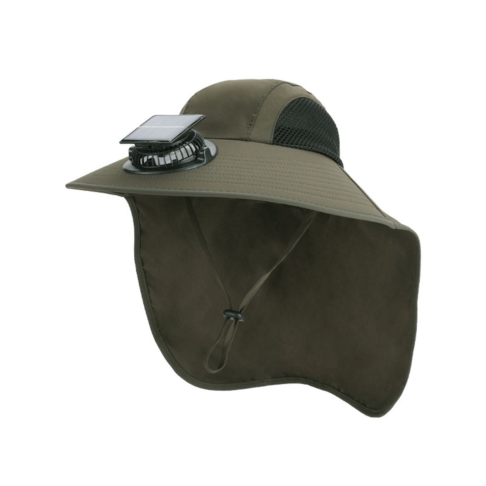 Solar Powered Fans with High Wind Power and Rechargeable Large Sun ...