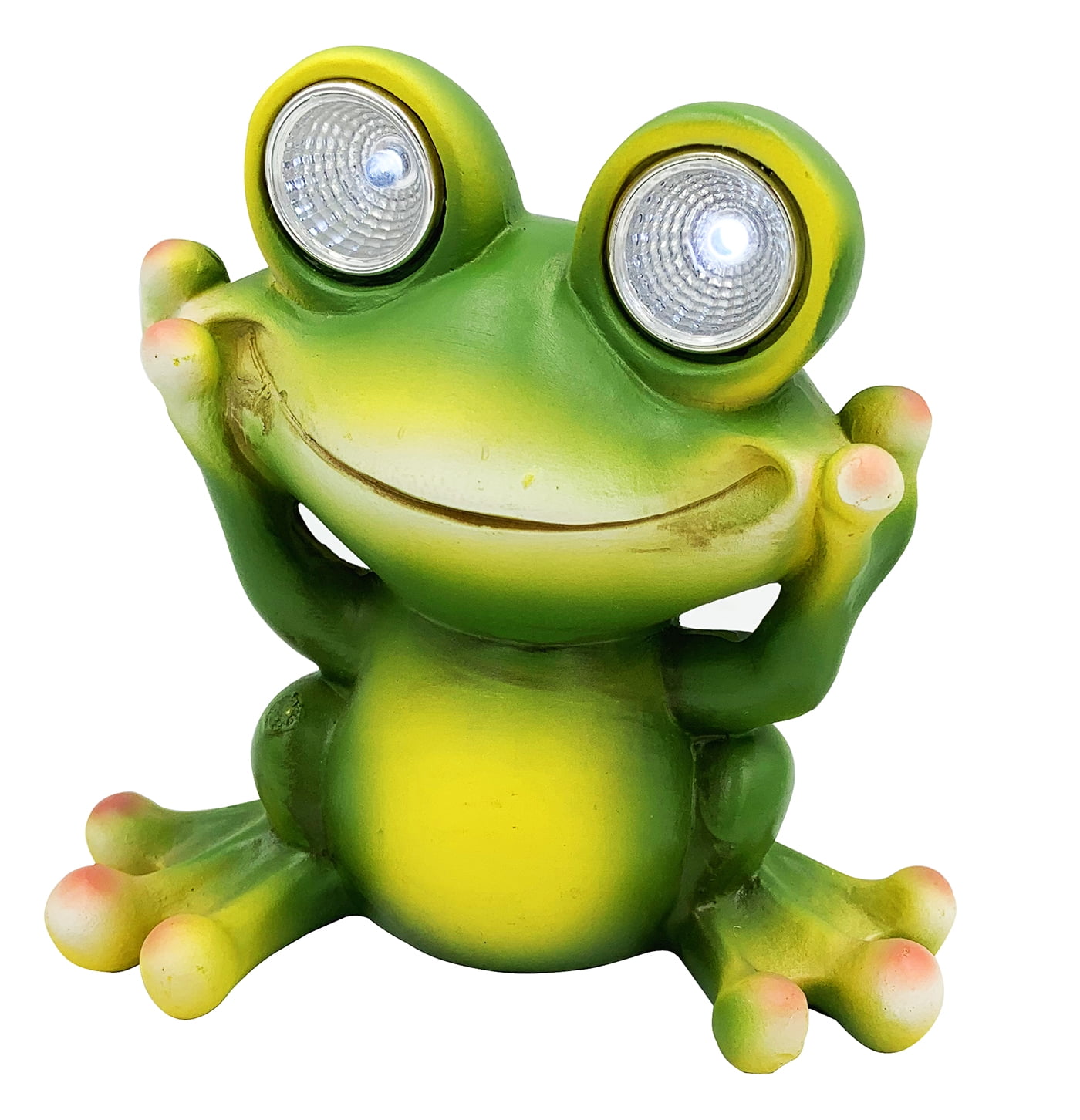 Decorative Solar Powered Frog LED Light for Yard Lawn Garden Decor ...
