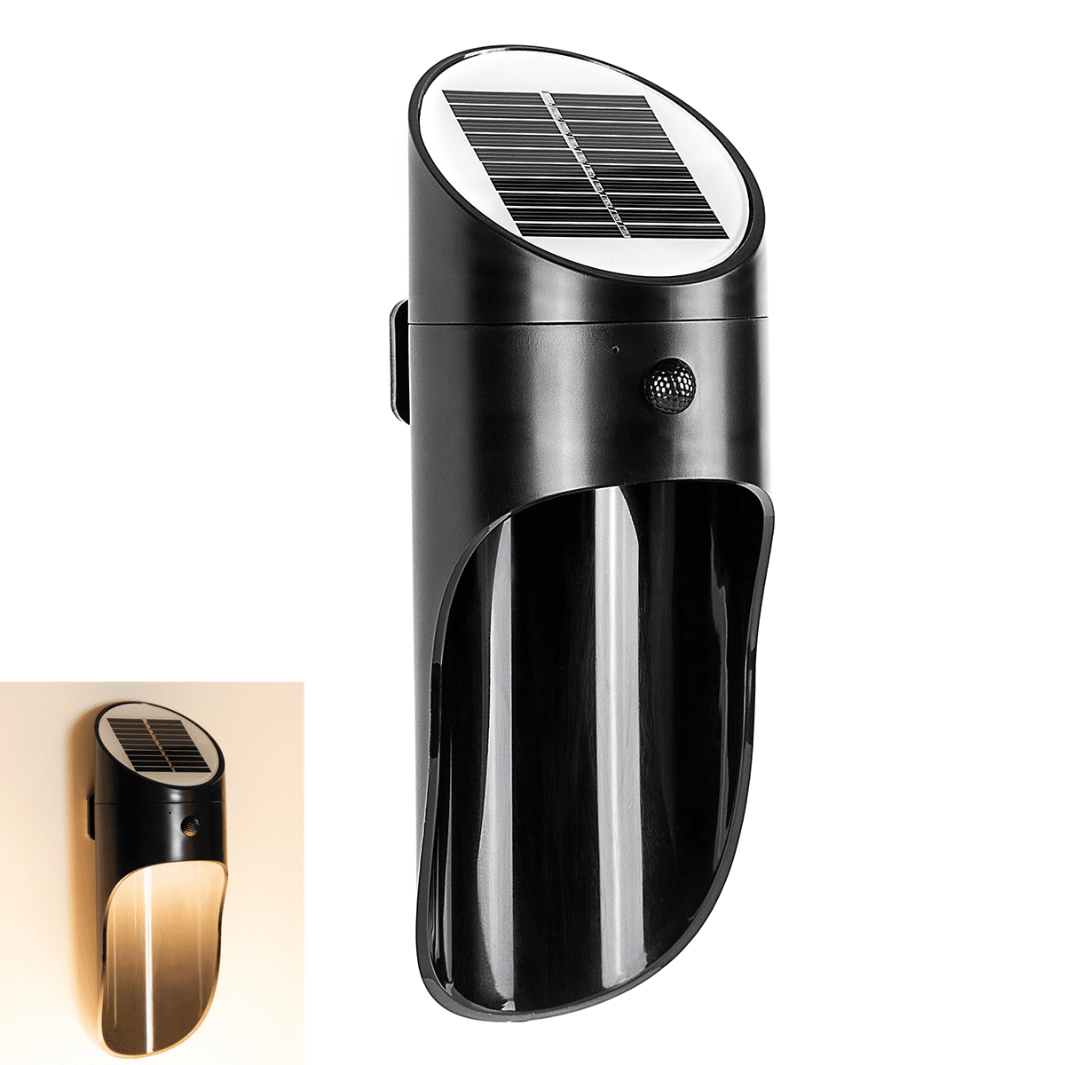 Solar Powered Garden Light, 15 LED Solar Wall Light 120° Wide Angle ...