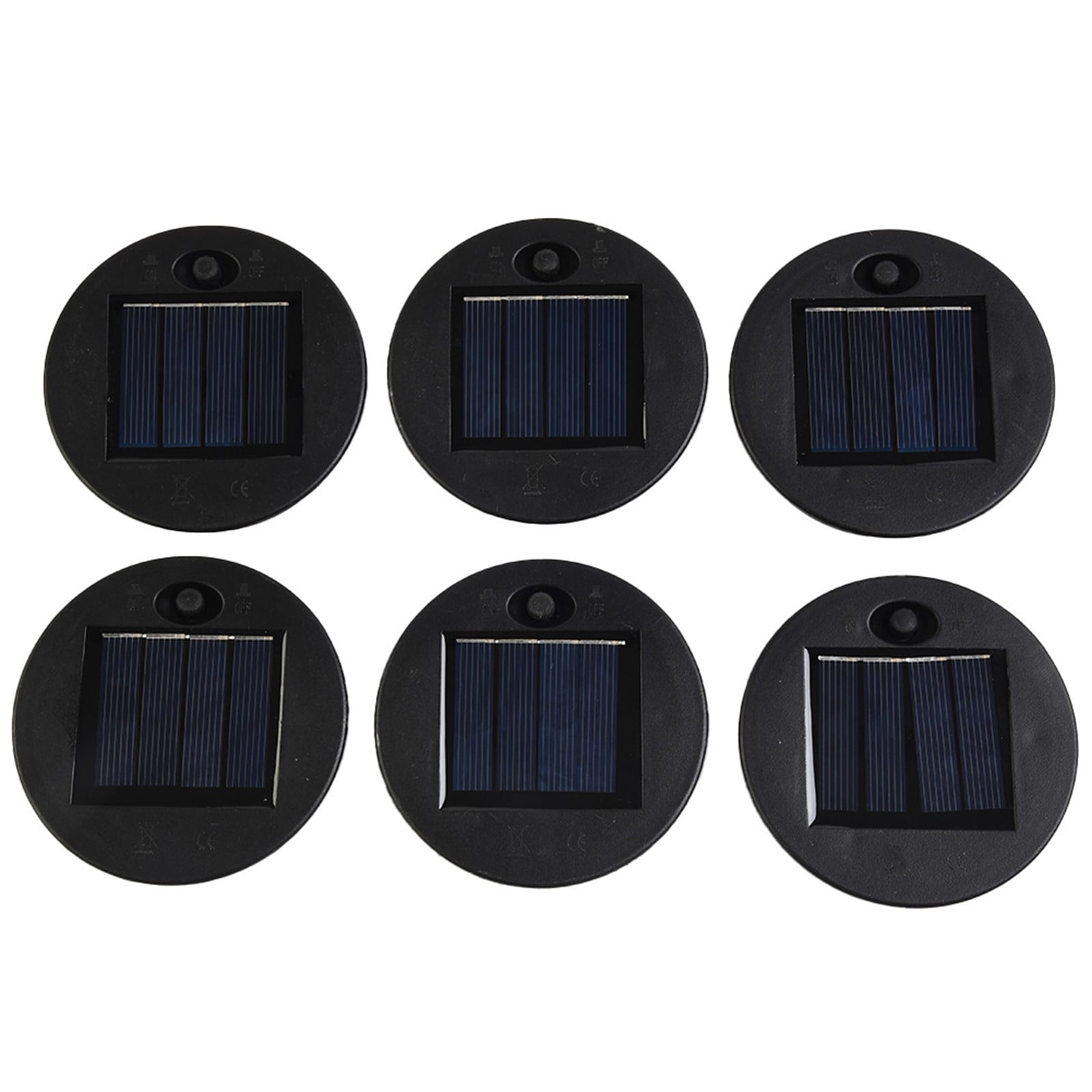Solar Powered Garden Light Replacement Round Box Efficient 8-10 Hour ...