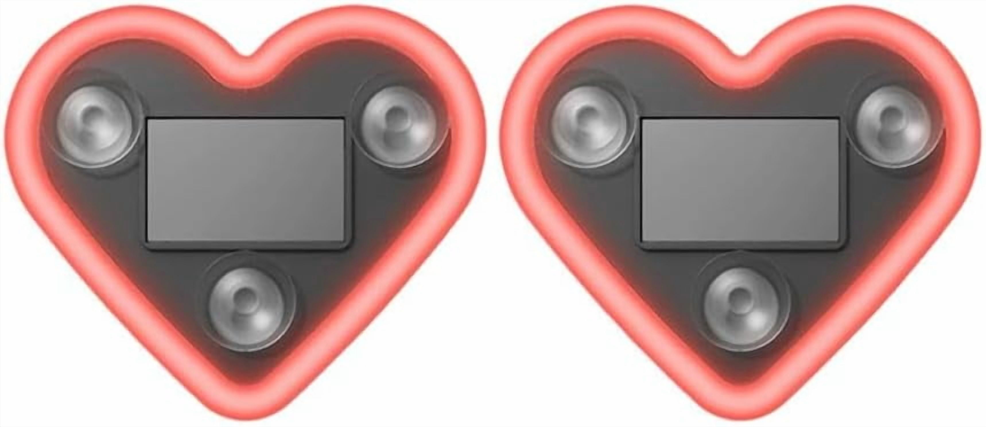 Solar-Powered Heart-Shaped LED Neon Love Atmosphere Light – IP65 ...