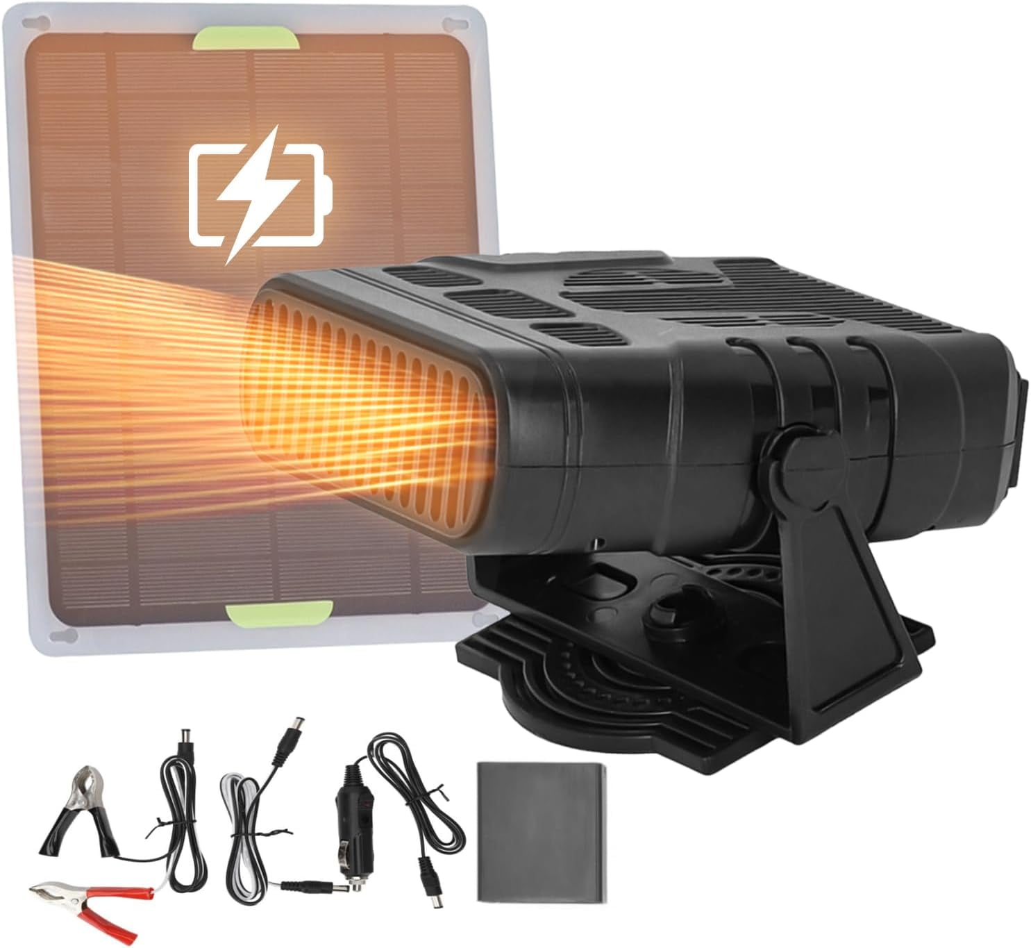 Solar Powered Heater, 20W Single Chicken Coop Heaters Portable Solar ...