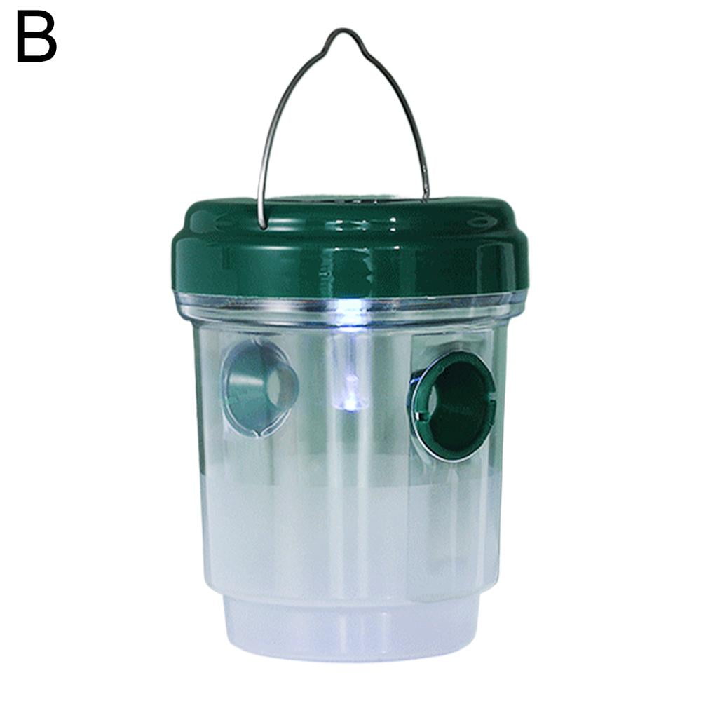 Solar Powered LED Insect Killer Mosquito Zapper Outdoor Hanging Trap ...