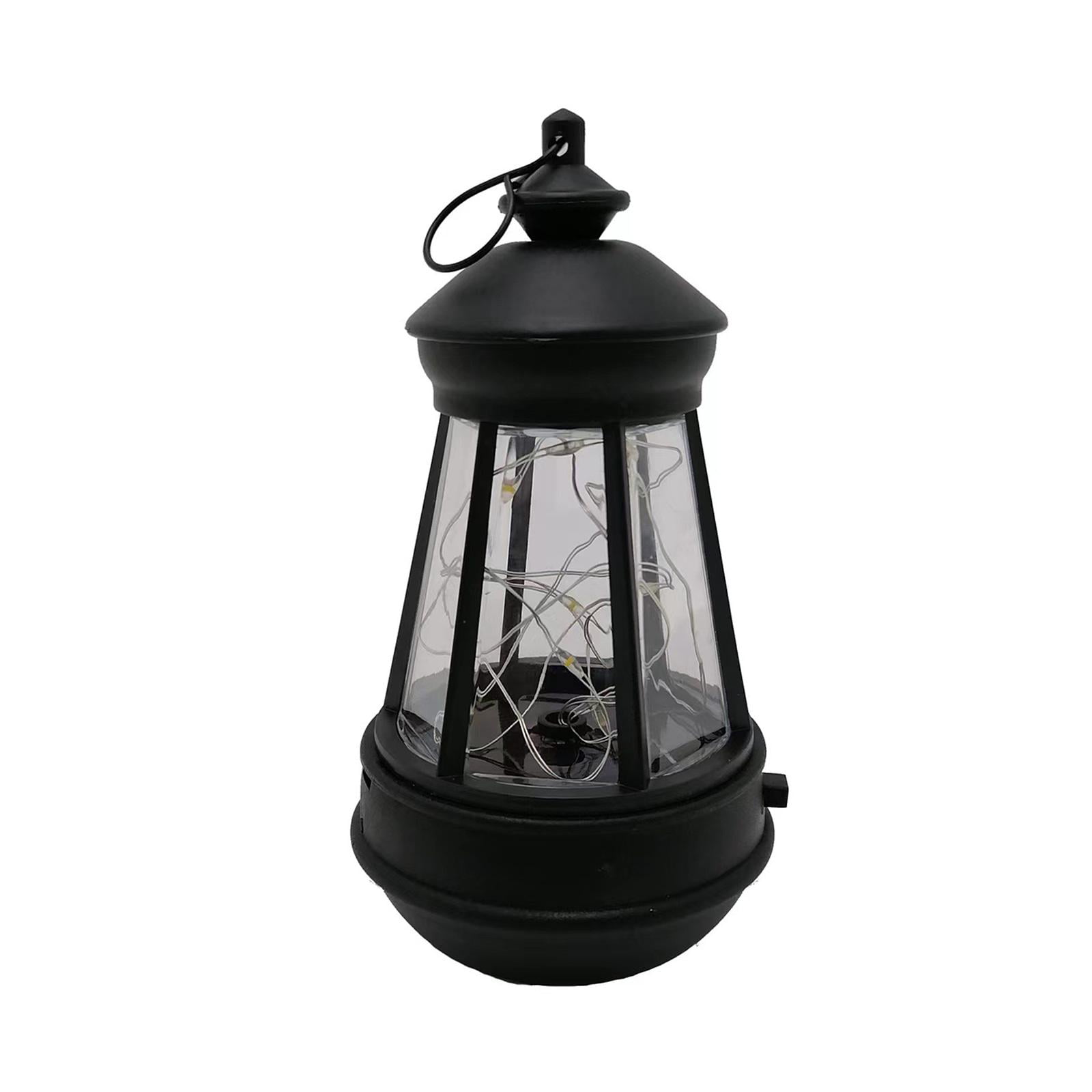 Solar Powered LED Lantern Lights Waterproof Lamp Hanging Law Outdoor ...