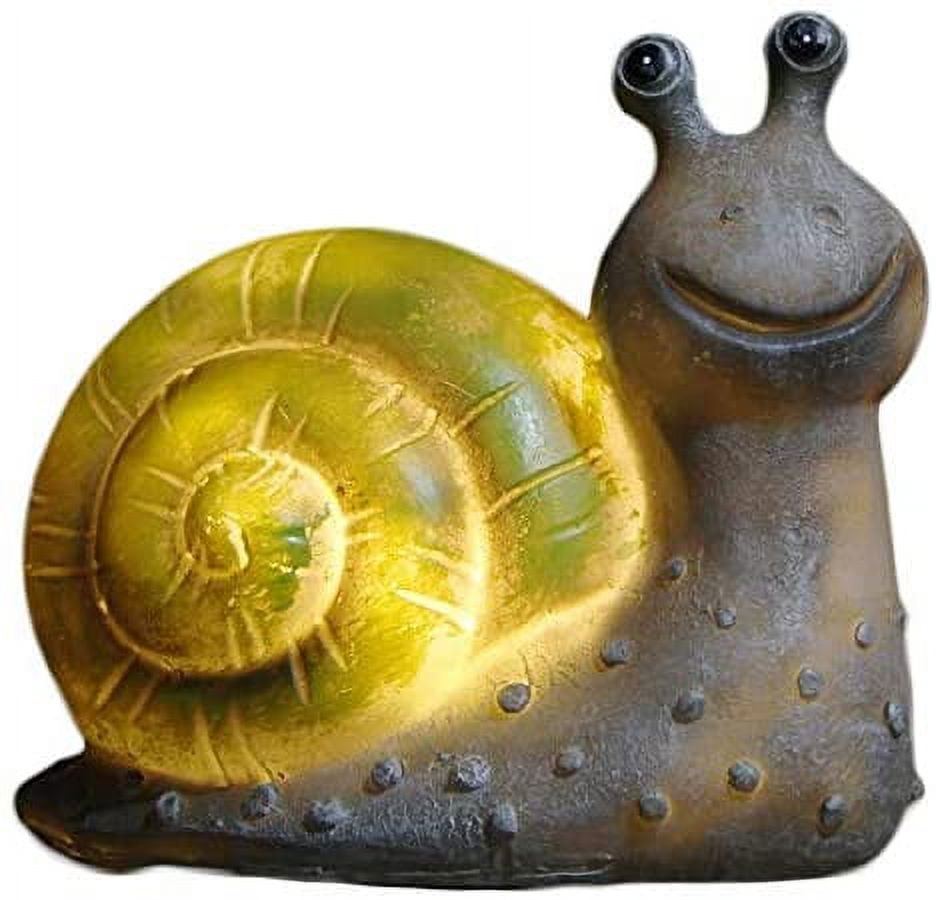 Solar Powered LED Light Garden Decor, Outdoor Statue Lights Animal ...