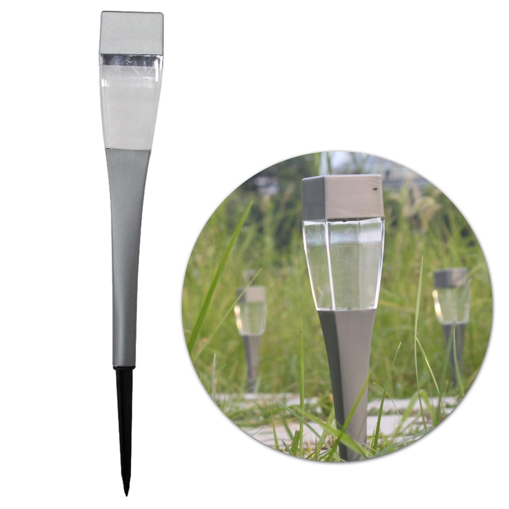 Solar Powered LED Light Solar Waterproof Standing Panel Landscape ...