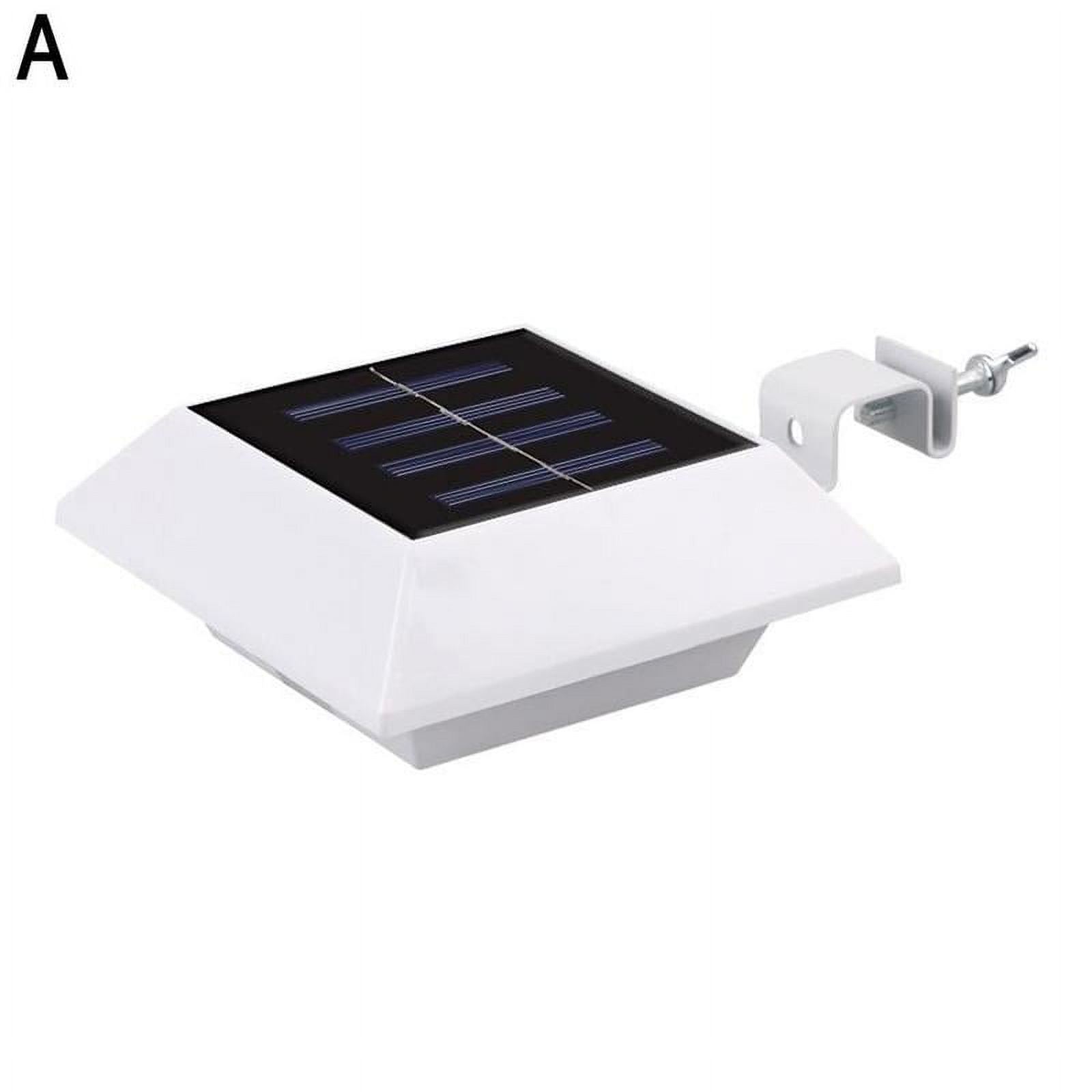Solar Powered LED Lights Gutter Door Wall Lights Fence Outdoor Lamp New ...