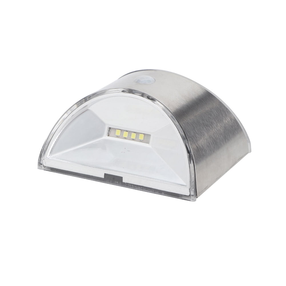 Solar Powered LED Wall Light Infrared Sensor Sconce Lamp for Garden ...