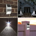 Solar Powered LED Wall Light Motion Sensor Security Lamp Outdoor Lamp ...