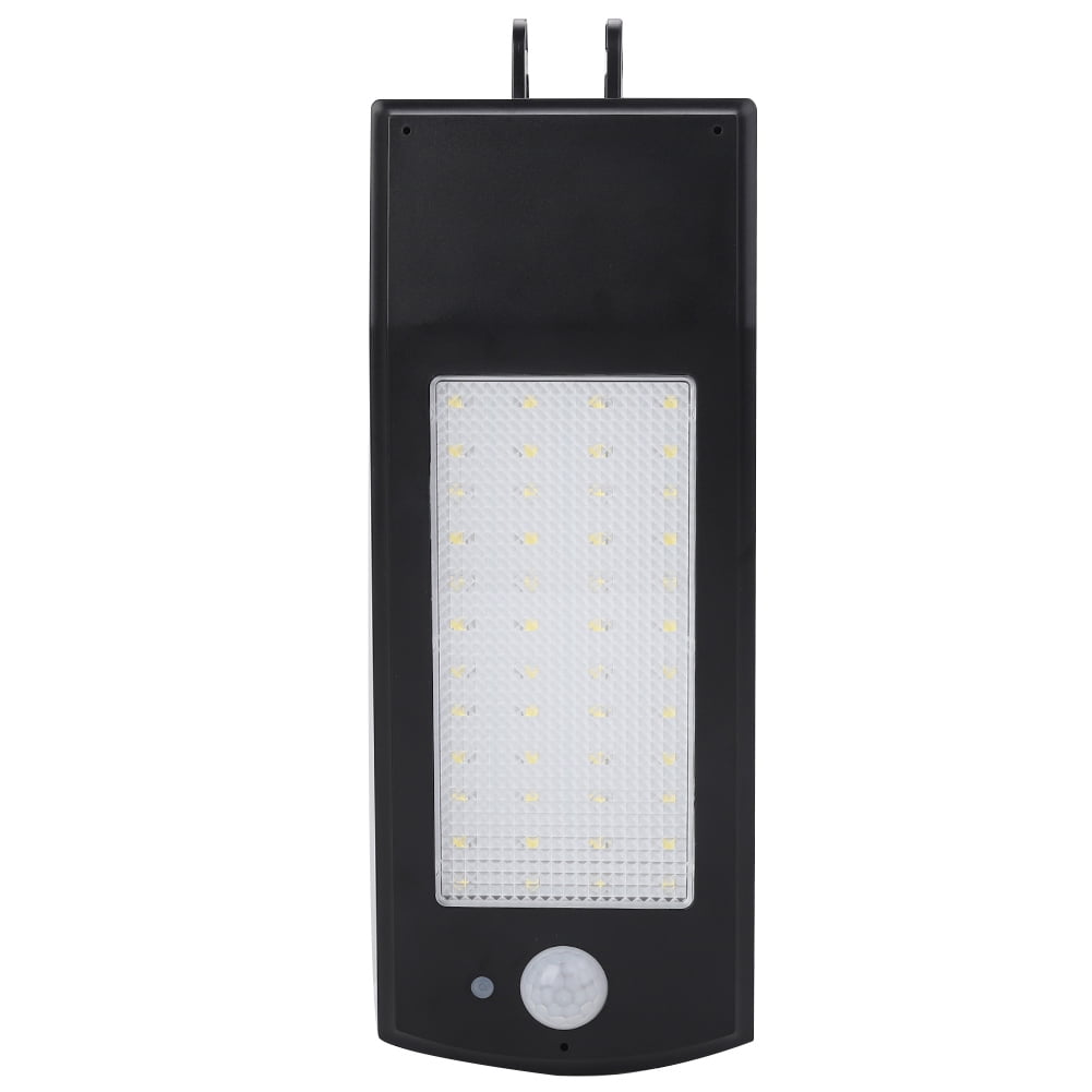 Solar Powered LED Wall Light Waterproof Sensor Lamp Black White without ...