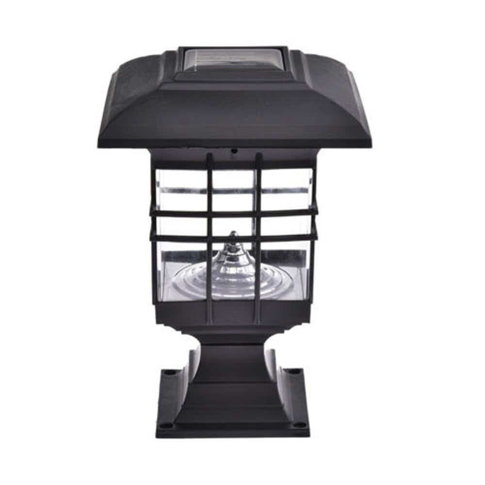 Solar Powered Led Light Outdoor Garden Path Landscape Fence Yard Lamp ...
