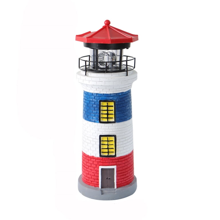 Solar Lighthouse Beacon Solar Lights Lighthouse With Rotating Beacon