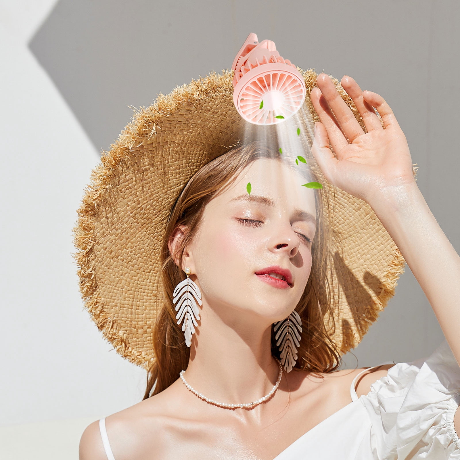 Solar Powered Mini Fan,Clip On Solar Fan For Hat,Mini Solar Fan Hat ...