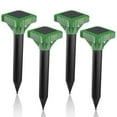 Solar Powered Mole Repellent Gopher Repeller Vole Deterrent for ...