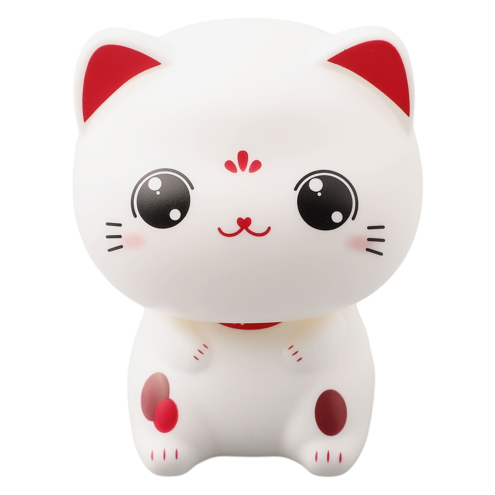 Solar Powered Nodding Cat Ornament for Home and Car Decoration ...