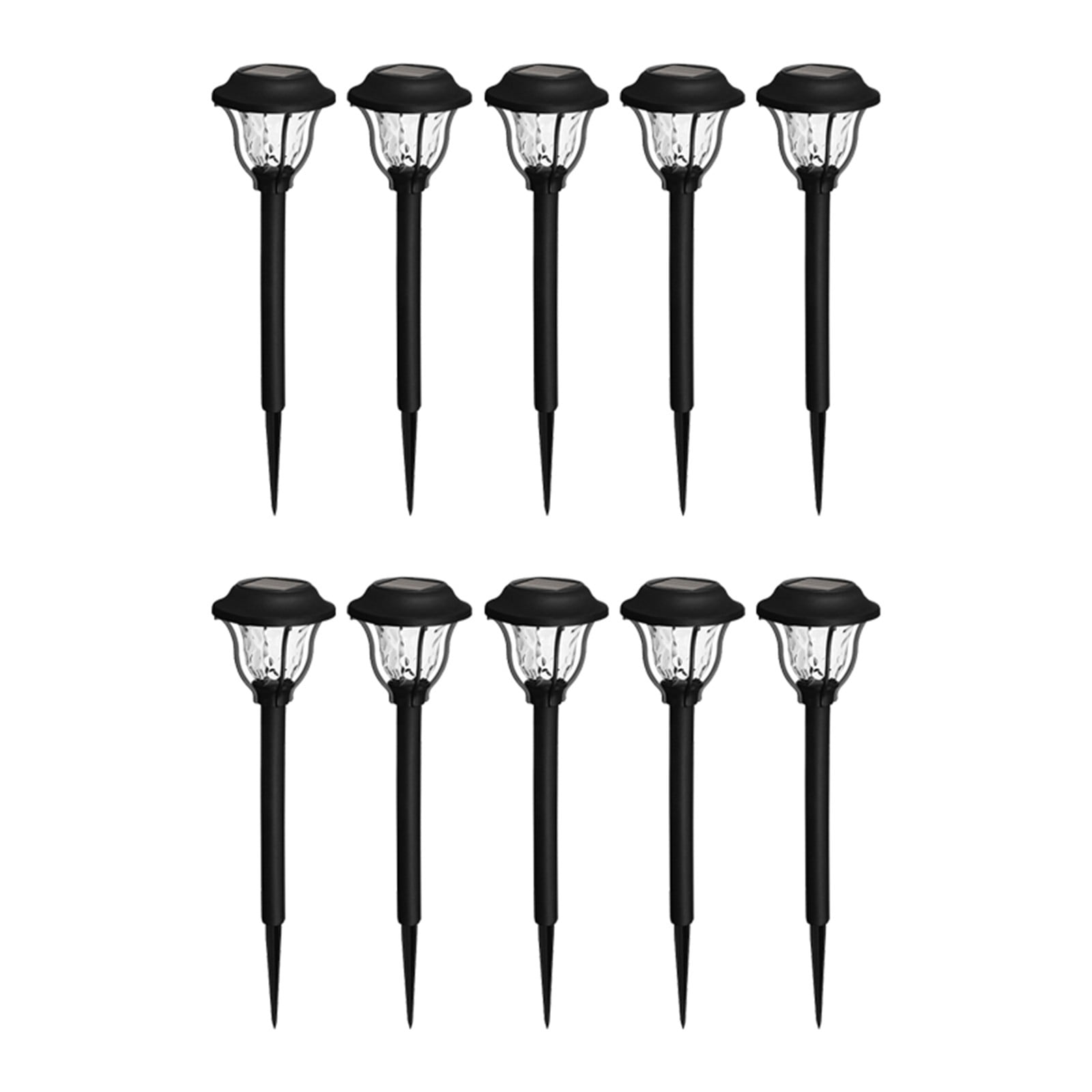 Solar Powered Outdoor Garden Ground Lamp with Hollow LED Design for ...