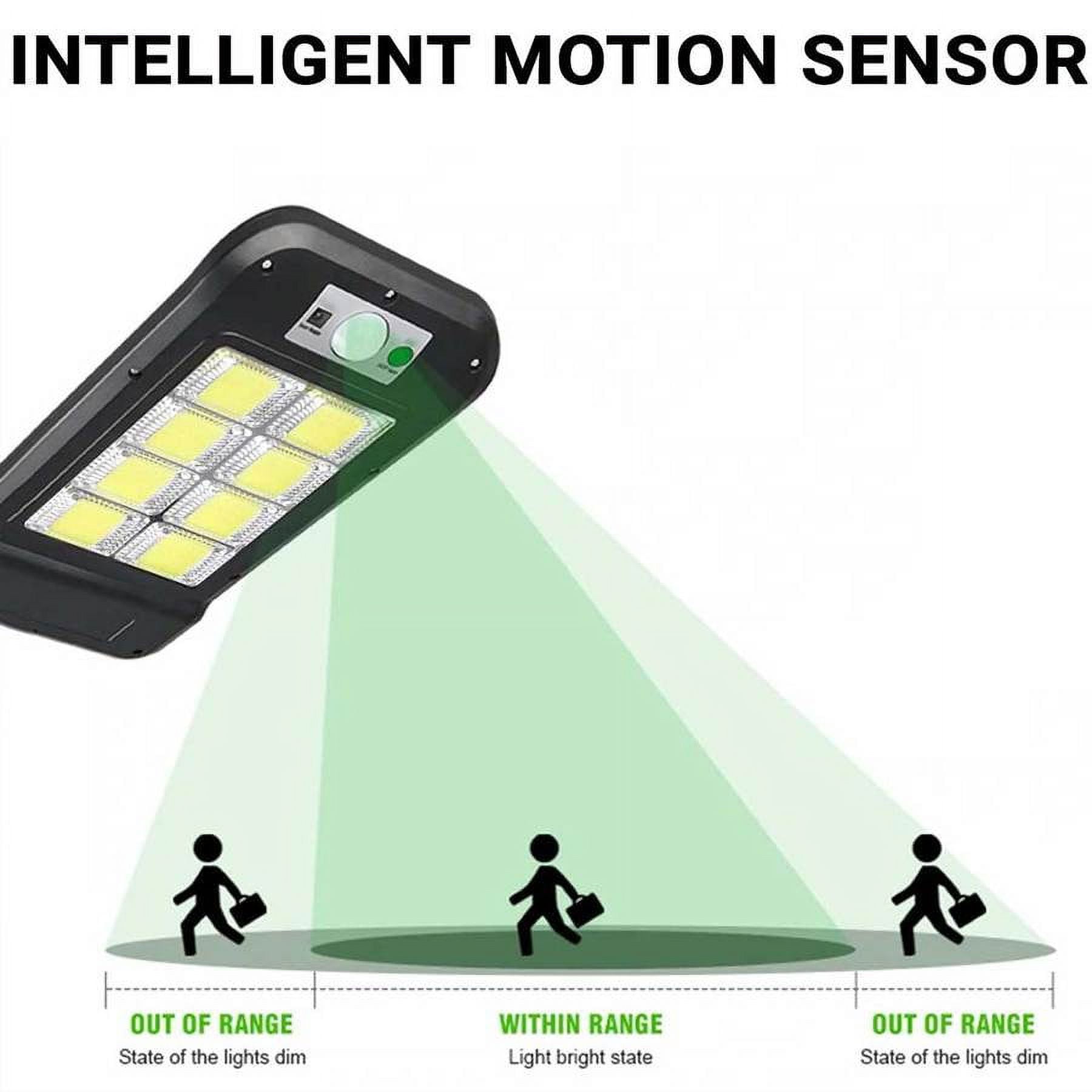 Solar Powered Outdoor Led Street Light | 400W Super Bright Motion ...