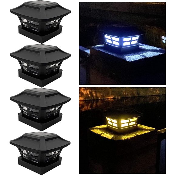 4X4 Solar Post Lights