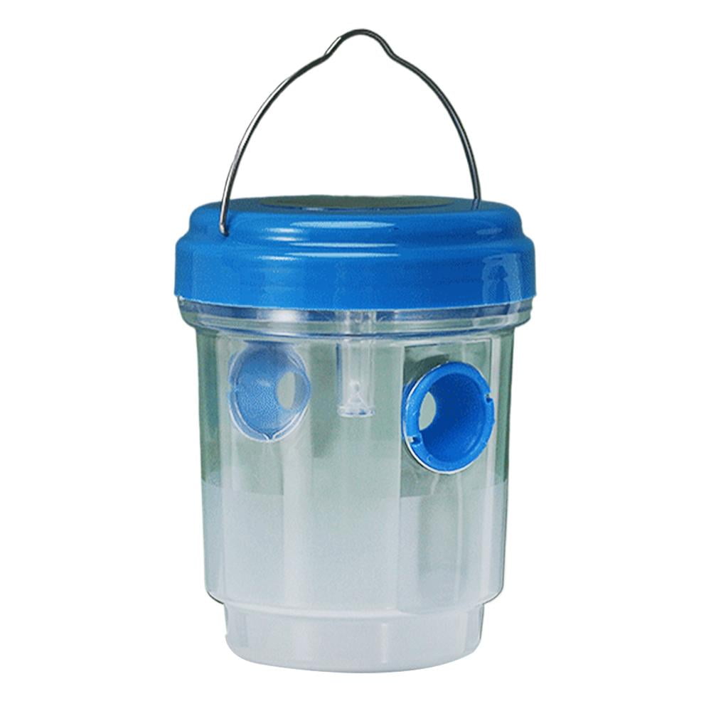 Solar Powered Outdoor Wasp Trap Catcher UV Light Traps Wasps Hornets ...