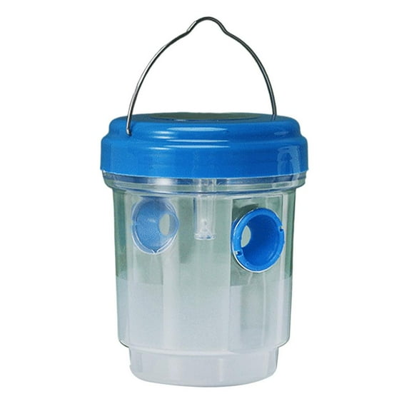 Solar Powered Outdoor Wasp Trap Catcher UV Light Traps Wasps Hornets ...