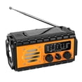 Solar Powered Radio, Emergency Hand Crank Radio, Portable Weather Radio ...