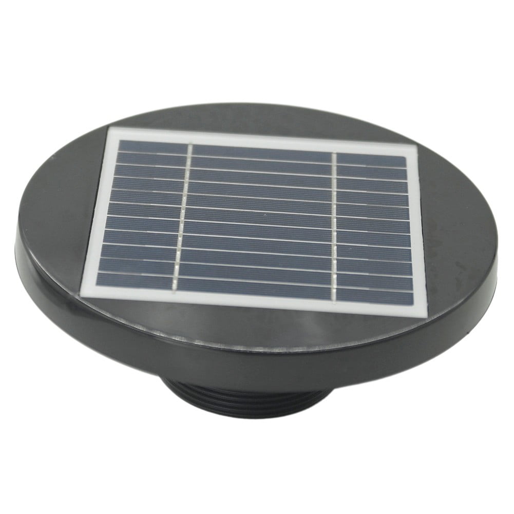 Solar Powered Roof Vent Fan for Greenhouse, RV, Boat, Shed and Caravan ...