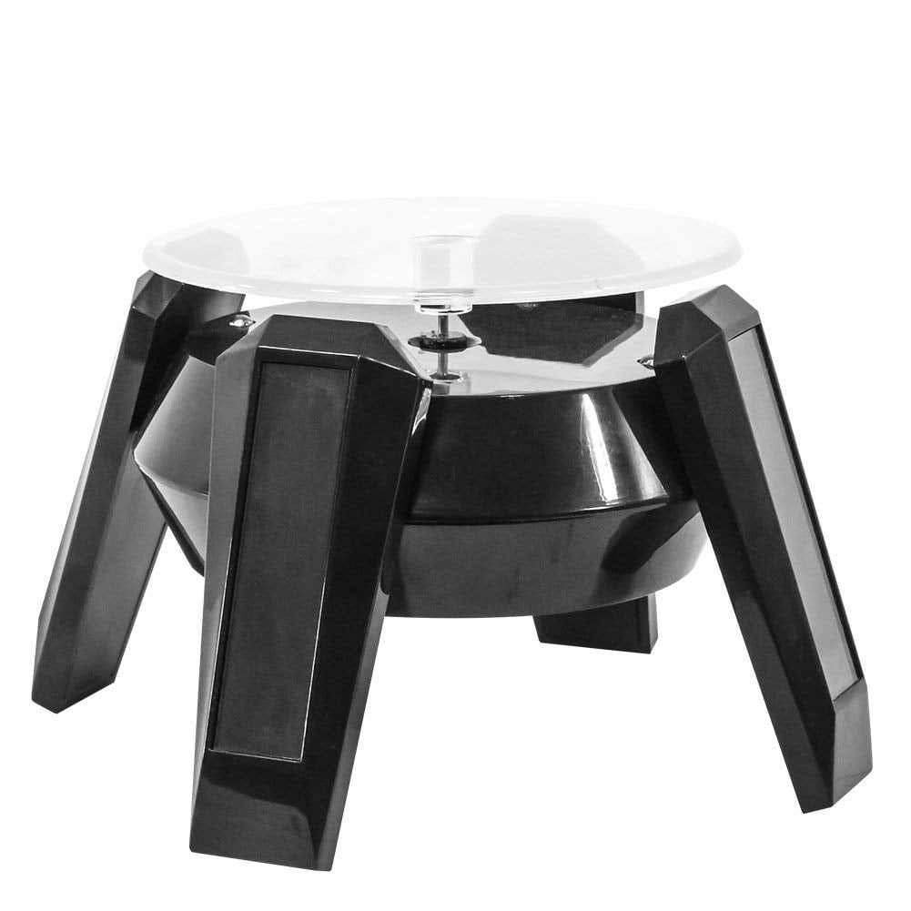 Desk Toy, Solar Powered Rotating & Spinning Action Figure Display ...