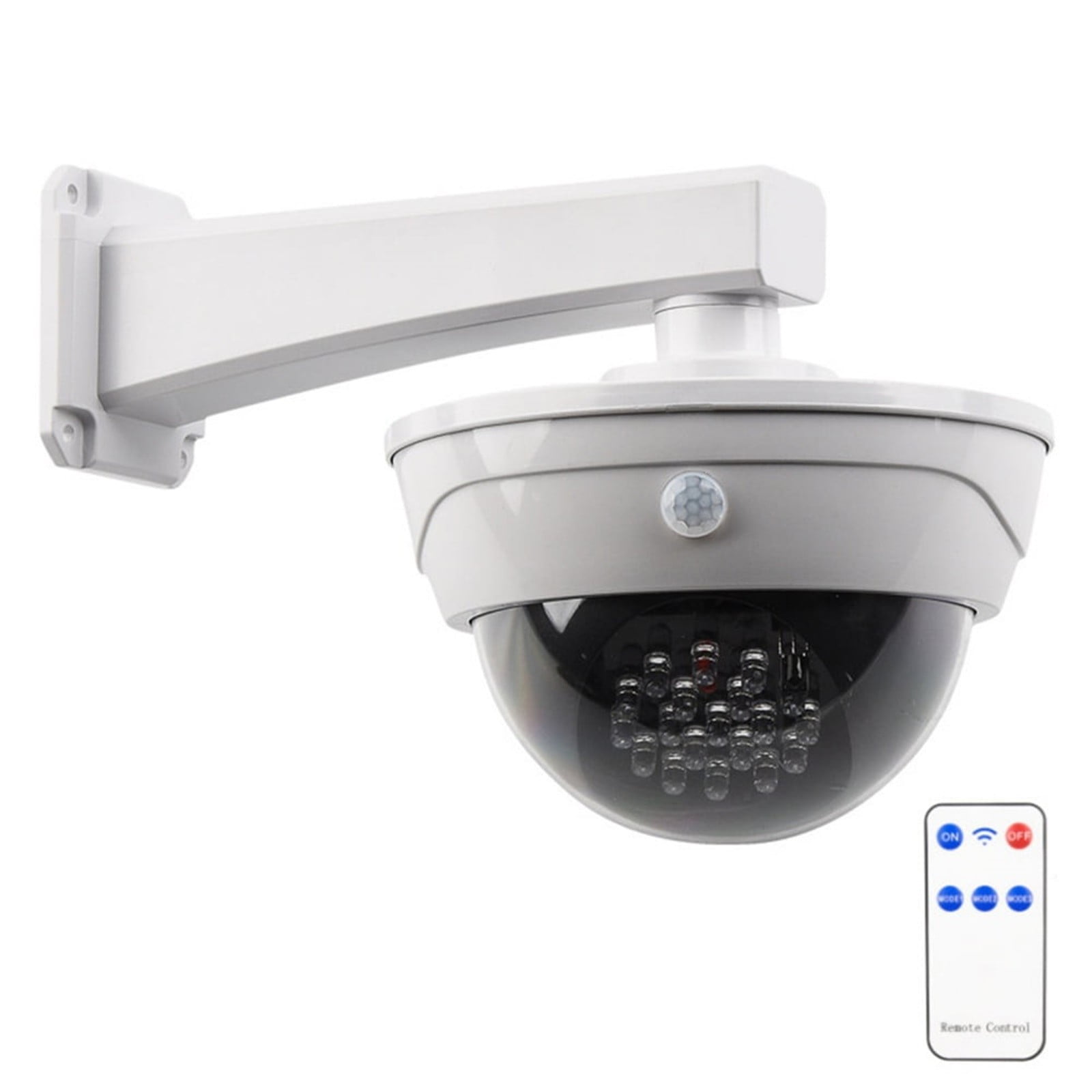 NINSEN Solar Powered Security Camera Flashing With LED Motion Sensor ...