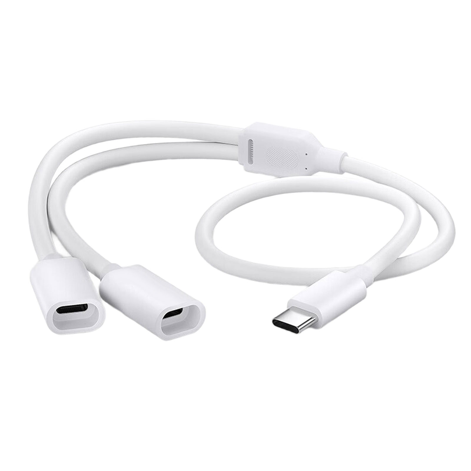 Solar Powered Security Camera Power Cable Type C Splitter Support Data ...