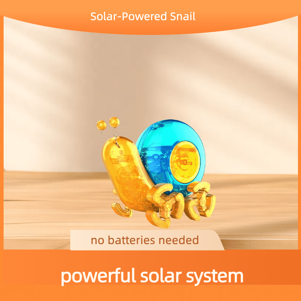 Solar-Powered Snail Toy - Eco-Friendly Fun for Kids - Walmart.com