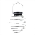 Solar Powered Spiral LED Lantern - Outdoor Garden Decorative Light ...